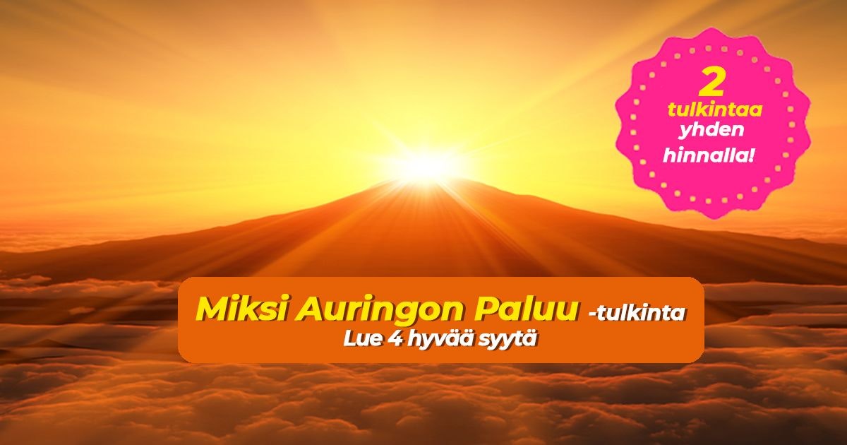 Auringon Paluu - Astro.fi - Yhteytesi universumiin
