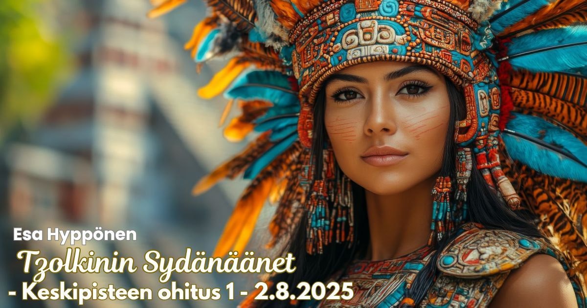 Blogi : Tzolkinin Sydänäänet - Keskipisteen ohitus 1.- 2.8.2025 - Astro.fi